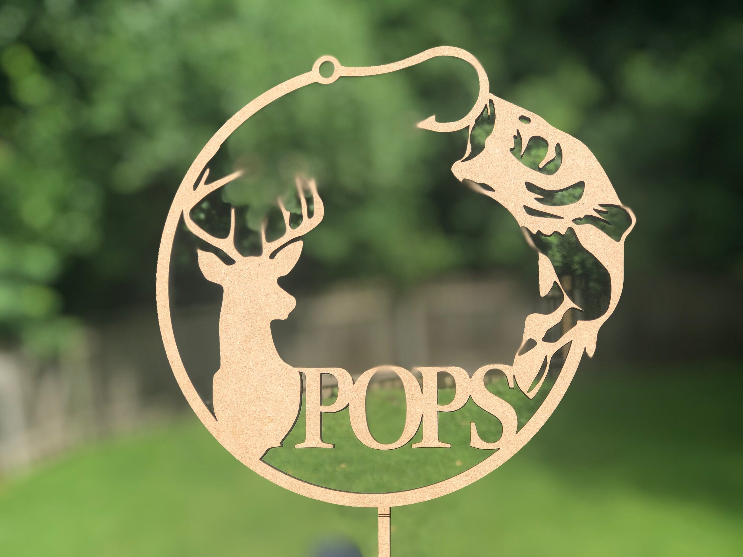 Rustic Deer Antler Cake Topper Rustic Goose Cake Topper For Wedding